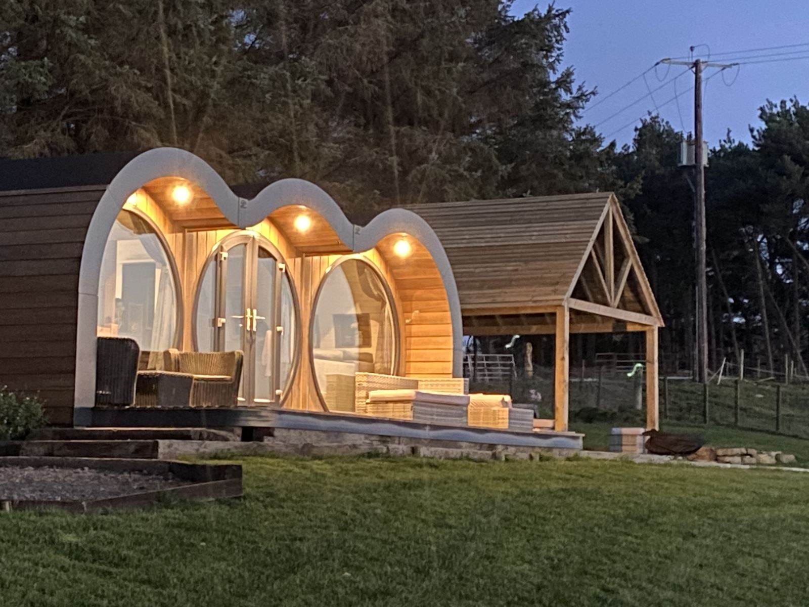 Severn triple glamping pod