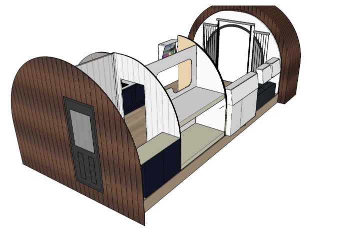 Edw Single Pod – Great House Farm Luxury Pods and Self Catering
